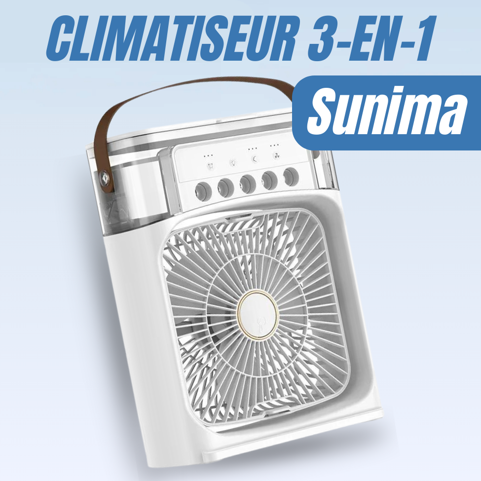 Climatiseur Portable 3-en-1 Sunima